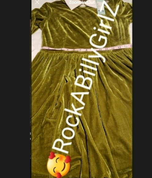 Tatyana | Dresses | Tatyana Maud Green Velvet Fitnflare Easter Cuffed ...